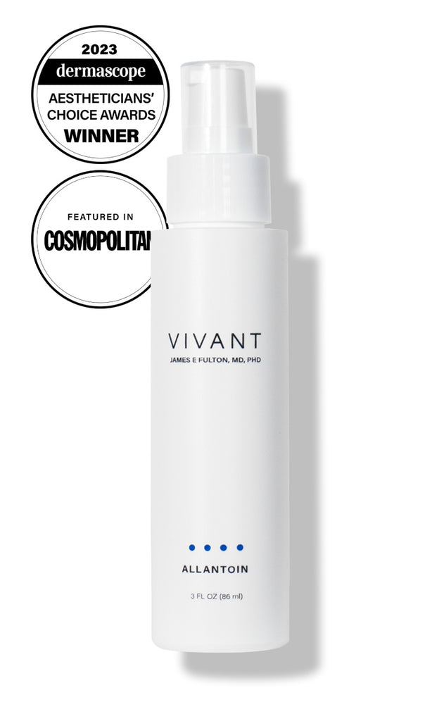 Allantoin in skin care store